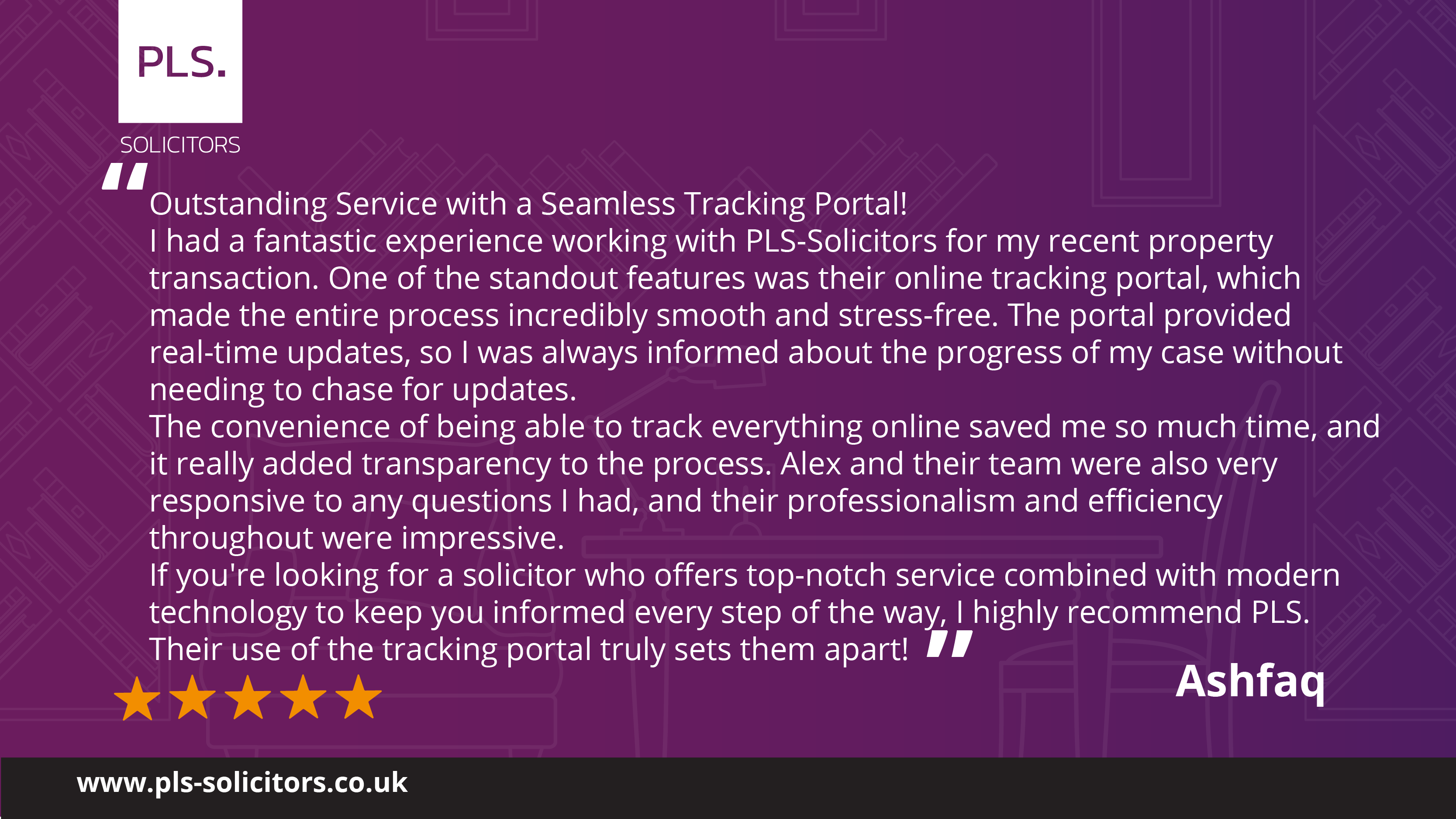 Outstanding Service with a Seamless Tracking Portal